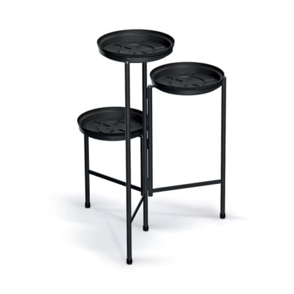 Prosperplast Podstavec na kvetináče TOL STAND 42 cm čierny - MODOM
