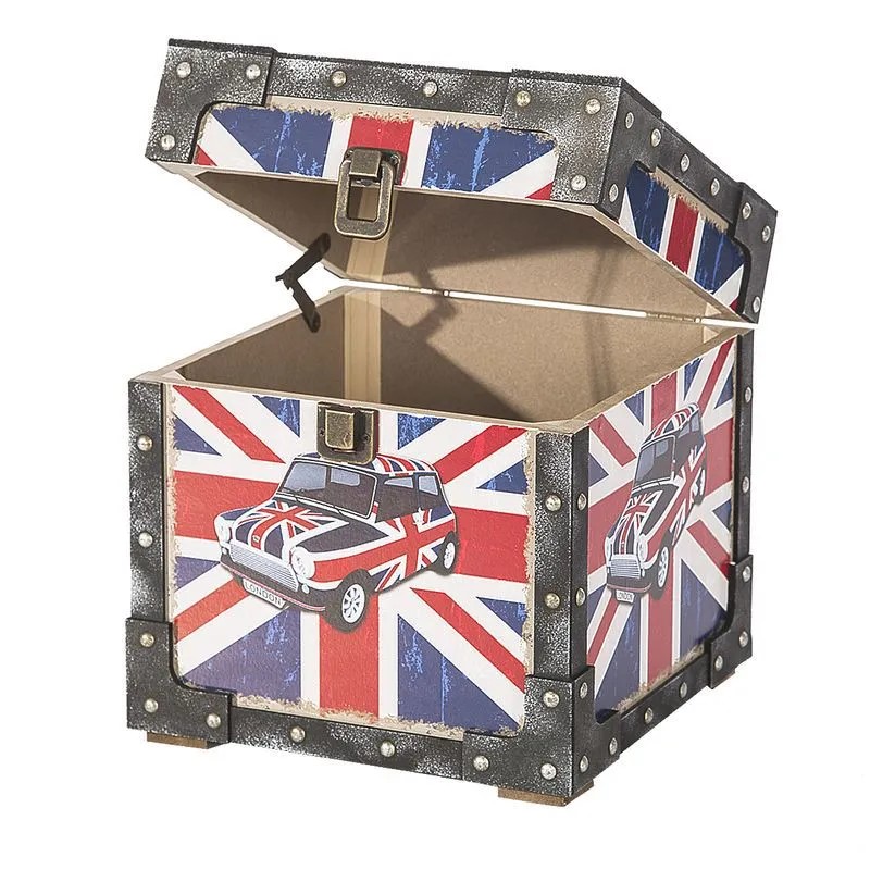 EUROFIRANY Box dekoračný 25x25x25 Londýn - MODOM